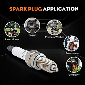 Hipa 14 132 11-S Spark Plug for NGK 3481 DCPR6E Kohler XT675 XT650 XT149 XT800 XT775 6.75 1413211