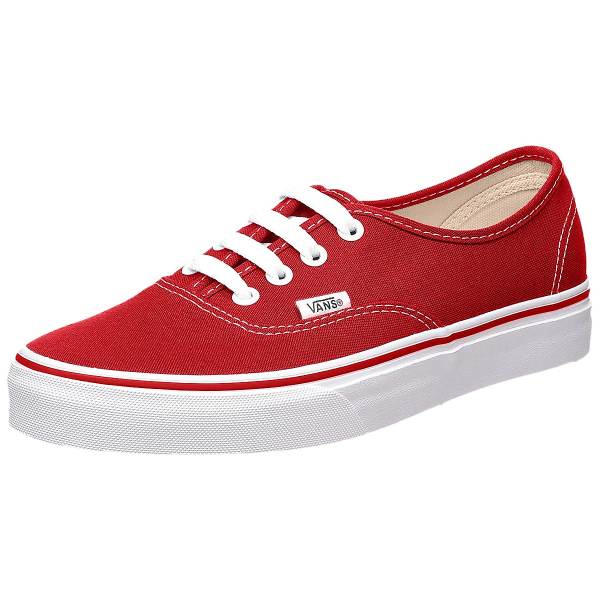 Vans AUTHENTIC RED SIZE 9 M US Women / 7.5 M US Men