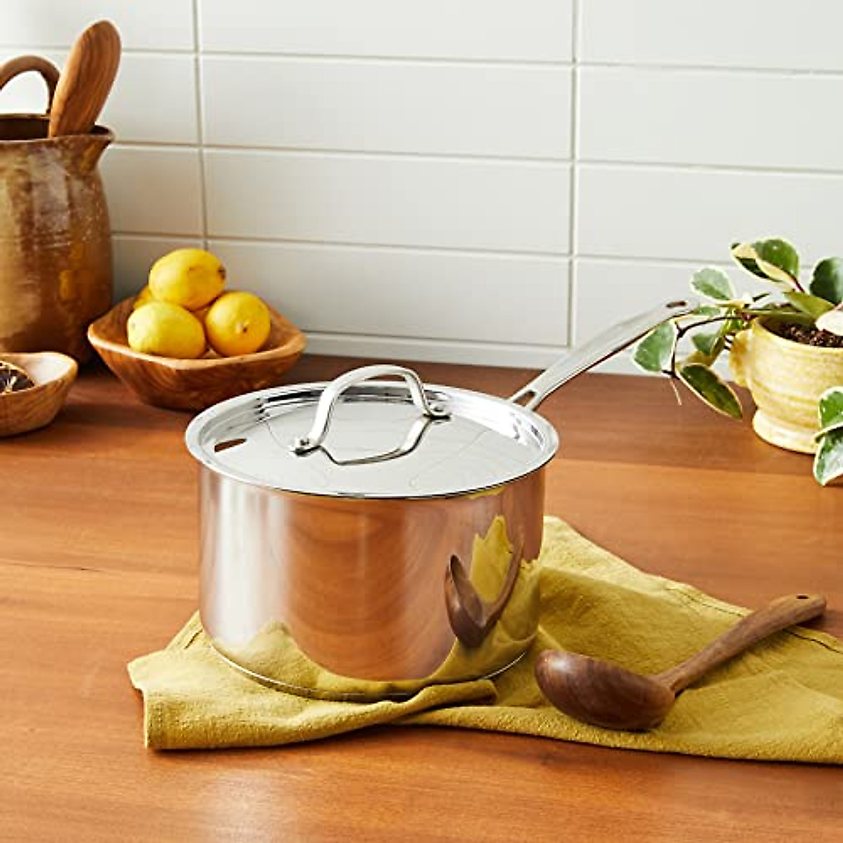 Cuisinart 7194-20 Chef's Classic Stainless 4-Quart Saucepan with Cover
