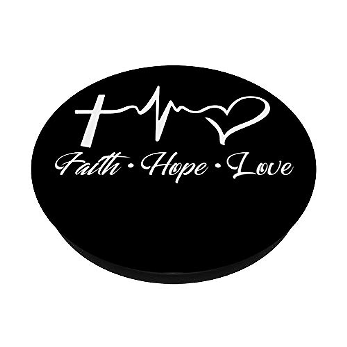 Faith Hope and Love - for Women - Christian Bible Verse PopSockets PopGrip: Swappable Grip for Phones & Tablets