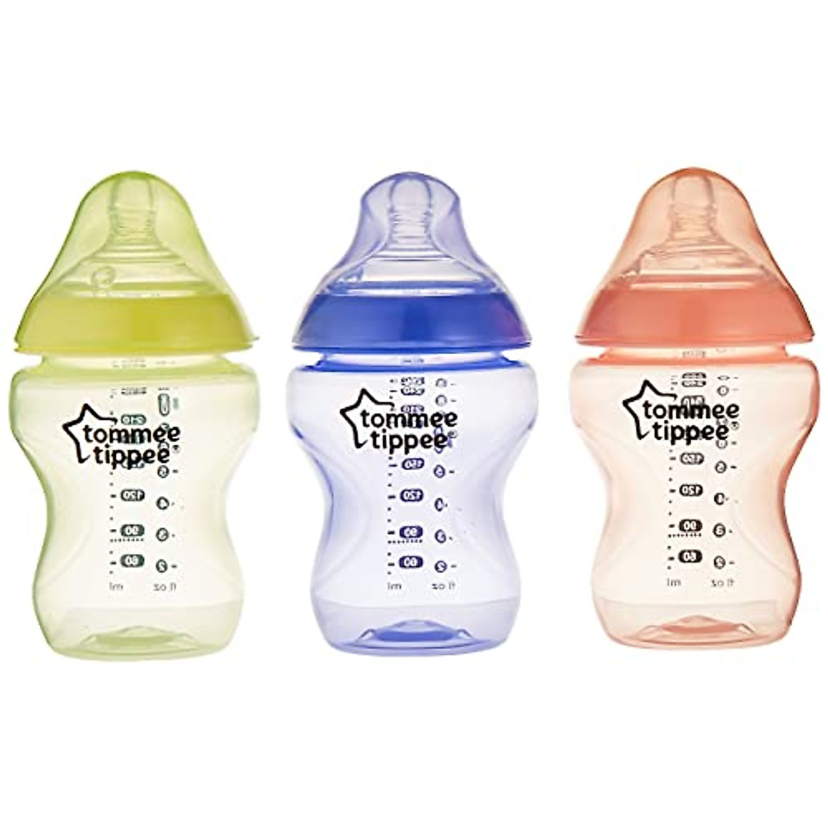 Tommee Tippee Colour My World 3 x 260ml Bottles