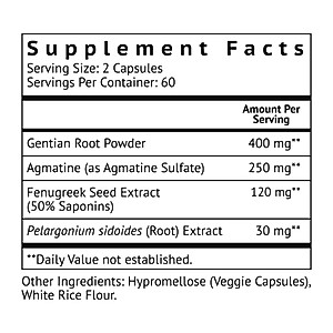 Biolor HungerUp™ - Appetite Stimulant (with No Artificial Fillers) - Effective Weight Gain Pills with Fenugreek Extract to Increase Appetite and Gain Weight