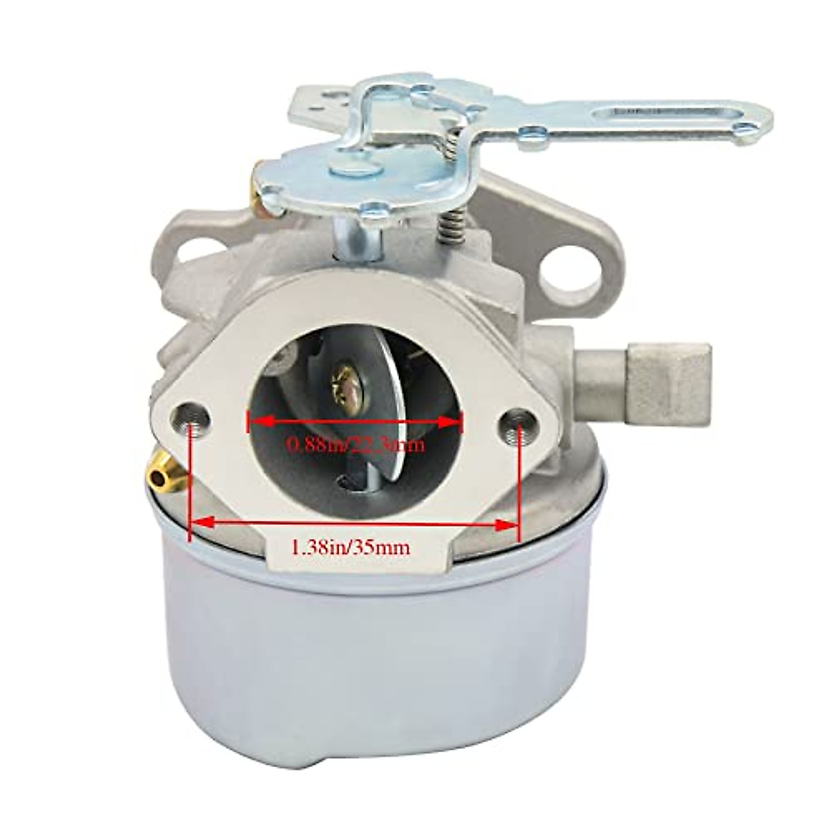 640084B Carburetor Snow Blower Carburetor Carb Compatible for Tecumseh 5HP MTD 632107A 632107 640084 640084A Toro 521 Snow Blower HSSK40 HSSK50 HS50 LH195SA - for 640084B Snow Blower Carburetor