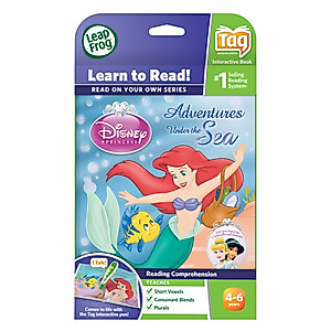 LeapFrog LeapReader Book: Disney Princess Adventures Under the Sea (works with Tag)