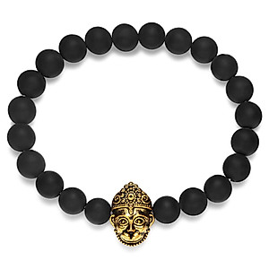 Hanuman Hindu God of Strength and Courage Energy Beads Bracelet 8mm