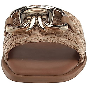 Steve Madden Women's Gene Sandal, Raffia, 7.5