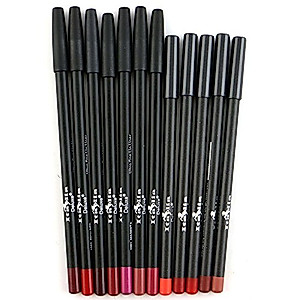 12pc Italia Deluxe Ultra Fine Lip Liner set of 12 color