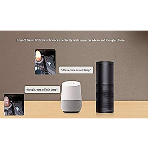 Sonoff WiFi Switch Pack of 6 Wireless Remote Control Electrical for Household Appliances Compatible with Alexa DIY Your Home via Iphone Android App