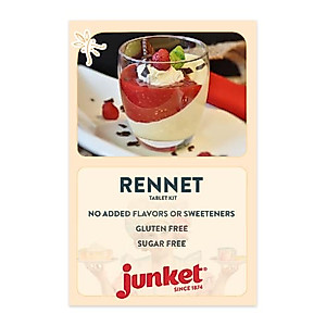Junket Rennet Tablets, 0.23 Ounce (Pack of 3)