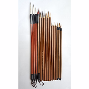 diandiandidi Chinese Writing Brush for Professional Calligrapy & Painting (16-piece Set)