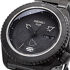 SEIKO 5 Automatic Black Dial Men's Watch SRPH45