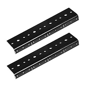 Reliable Hardware Company RH-4-SRR-A Rack Rail, Black