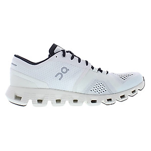 On Women's Cloud X Sneakers, White/Black, 8 Medium US