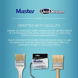 Master Accessories Master 3PC Foam Brush Set