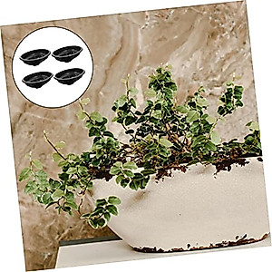 HANABASS 8 pcs Balcony Planter Lotus Hole Growing Gardening with Household Room Bonsai Plastic for Hydroponic Oval Desk Large Plants Flowerpots Holder Flower Container Nursery Pot