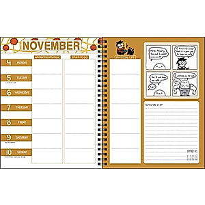Sarah's Scribbles 16-Month 2023-2024 Weekly/Monthly Planner Calendar: Get It Together!