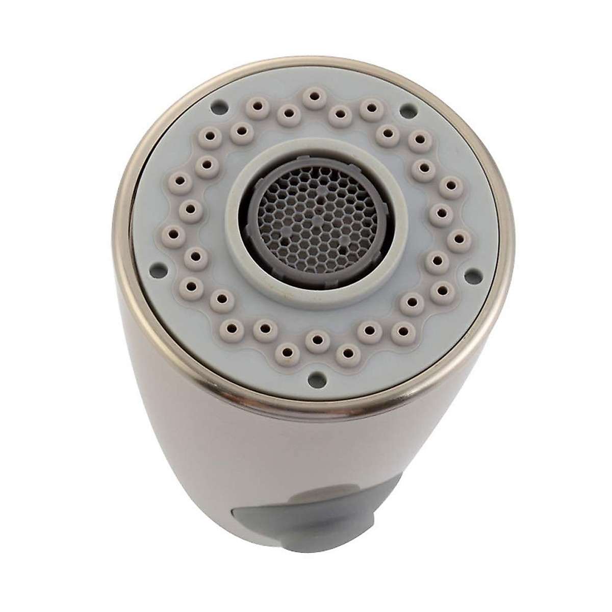 G-Tree Kitchen Faucet Sprayer Head, Kitchen Sink Spray Nozzle, Pull Out Spray Head, Pull Down Faucet Nozzle, Kitchen Sink Sprayer Replacement Head, Brushed Nickel