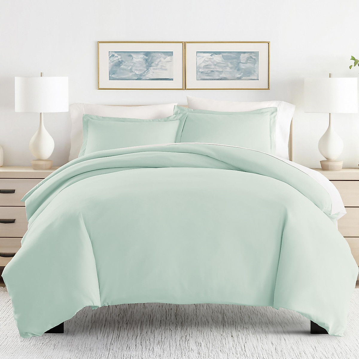 Linen Market Beckham Hotel Collection Ultra Luxury Microfiber Hypoallergenic Comforter - Twin/Twin-XL