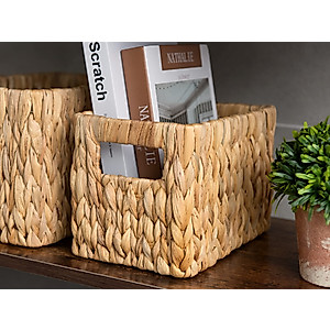StorageWorks Wicker Baskets for Storage