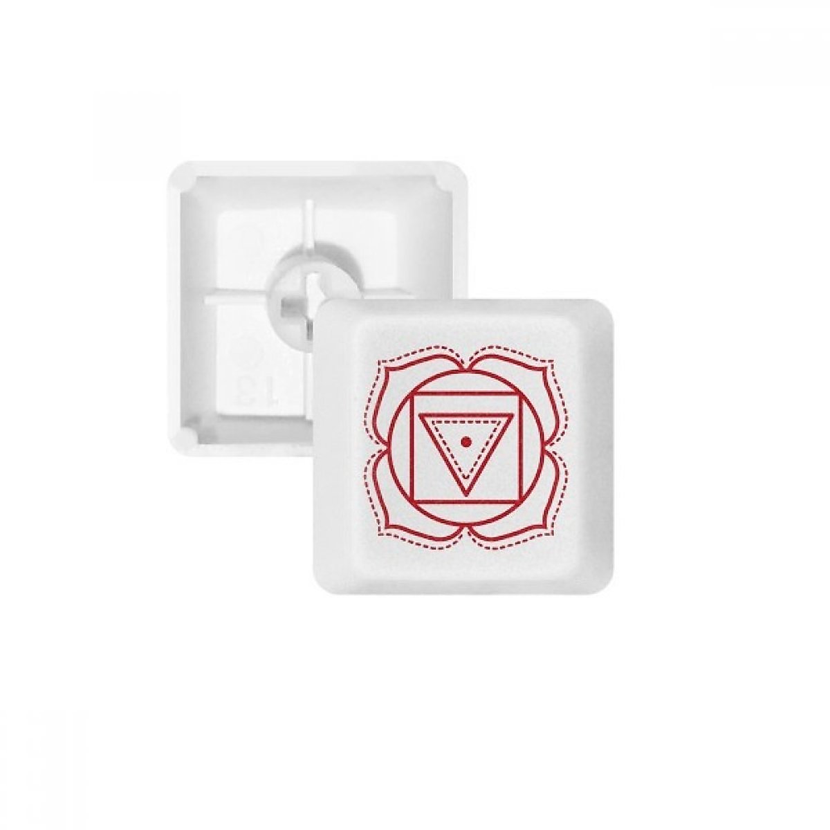 DIYthinker Totem Pattern Geometry Flower Keycap Mechanical Keyboard PBT Gaming Upgrade Kit