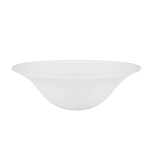 Aspen Creative Frosted 23101-21 Transitional Style Replacement Torchiere Glass Shade, 5-1/2" high x 15" Diameter