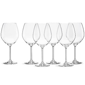 Lenox Tuscany Classics Red Wine Glass Set, Buy 4 Get 6, 6 Count (Pack of 1), Clear