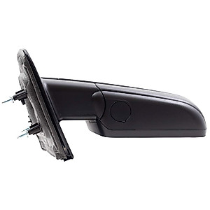 Brock Drivers Left Textured w/Spotter Glass Power Side View Mirror Replacement for BL3Z 17683 BA BL3Z17683BA