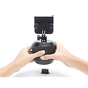 WeatherTech CupFone Two View-Universal Phone Cradle Mount with Black Plastic Knobs