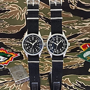 QM Men's Waterproo Watch100Meter Classica US American113A Aviation Military Pilot Special Forces SM8023 (QM8023A)