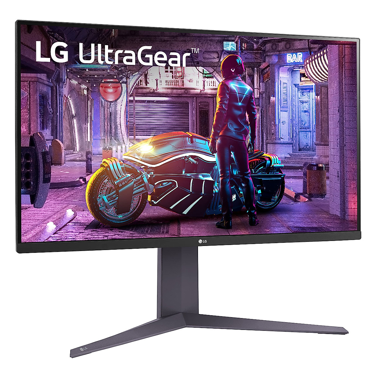 LG 32GQ750-B 32-inch Ultragear 4K UHD (3840 x 2160) Gaming Monitor, 144Hz, 1ms, AMD FreeSync Premium, HDR10, Reader Mode, Built-in Speaker, HDMI, DisplayPort, Tilt/Height/Pivot Stand, Black