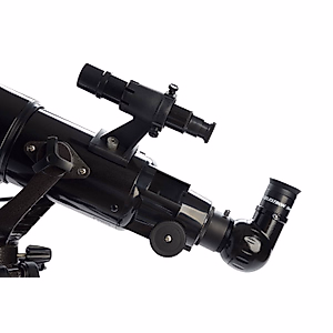 Celestron - PowerSeeker 80AZS Telescope - Manual Alt-Azimuth Telescope for Beginners - Compact and Portable - BONUS Astronomy Software Package - 80mm Aperture