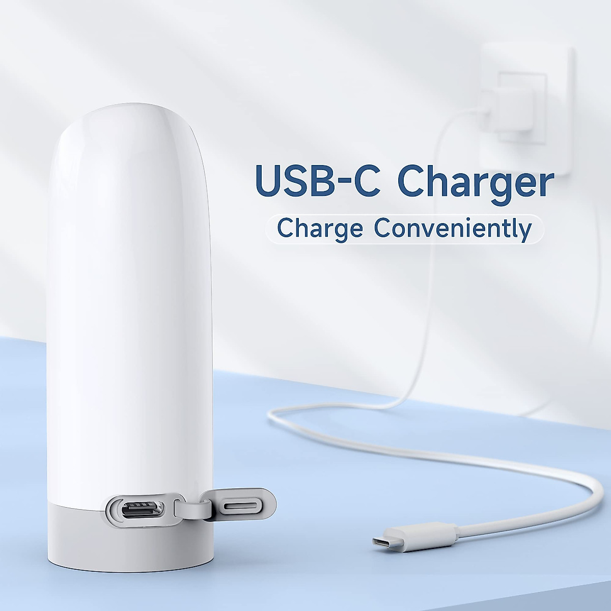 Insolife 2 Pack Portable Bidet for Travel, High Pressure Electric Rechargeable Handheld Personal Bidet on the Go for Hygiene Cleaning, Postpartum & Baby Care, ElderCare