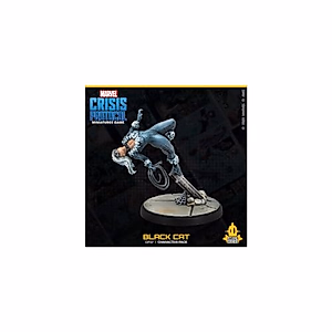 Marvel Crisis Protocol Amazing Spiderman and Black Widow CHARACTER PACK | Miniatures Battle Game | Strategy Game for Adults | Ages 14+ | 2 Players | Avg. Playtime 90 Mins | Made by Atomic Mass Games
