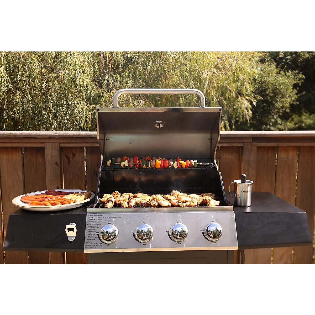 Cuisinart CGG-7400 Propane, 54 Inch, Full Size Four-Burner Gas Grill