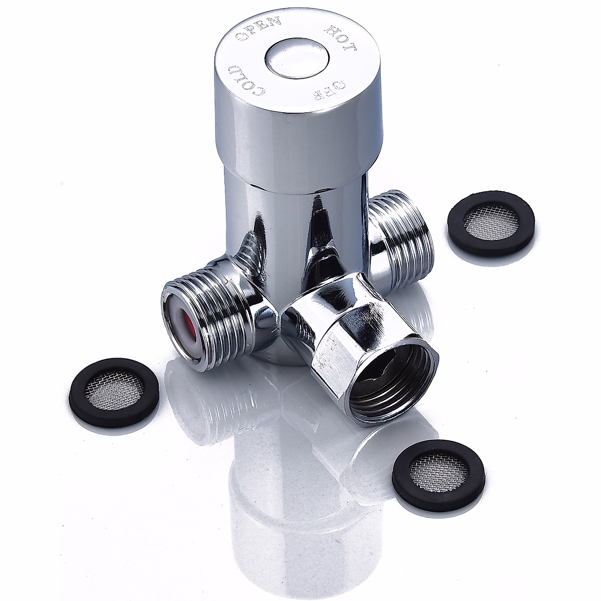 Luxice Automatic Sensor Faucet Hot & Cold Water Temperature Mixer Mixing Valve