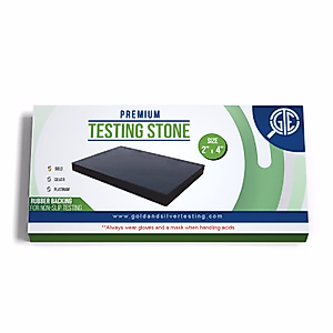 Gold/Silver Test Acid Tester Kit 10k 14k .999 .925 Sterling Testing Stone Detect Precious Metals Oro