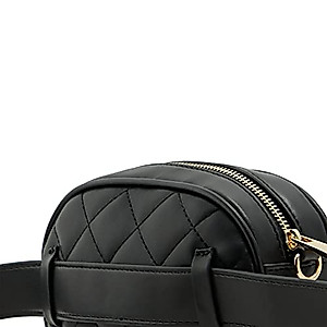 ALDO Women's Pounce Belt Bag, Black/White