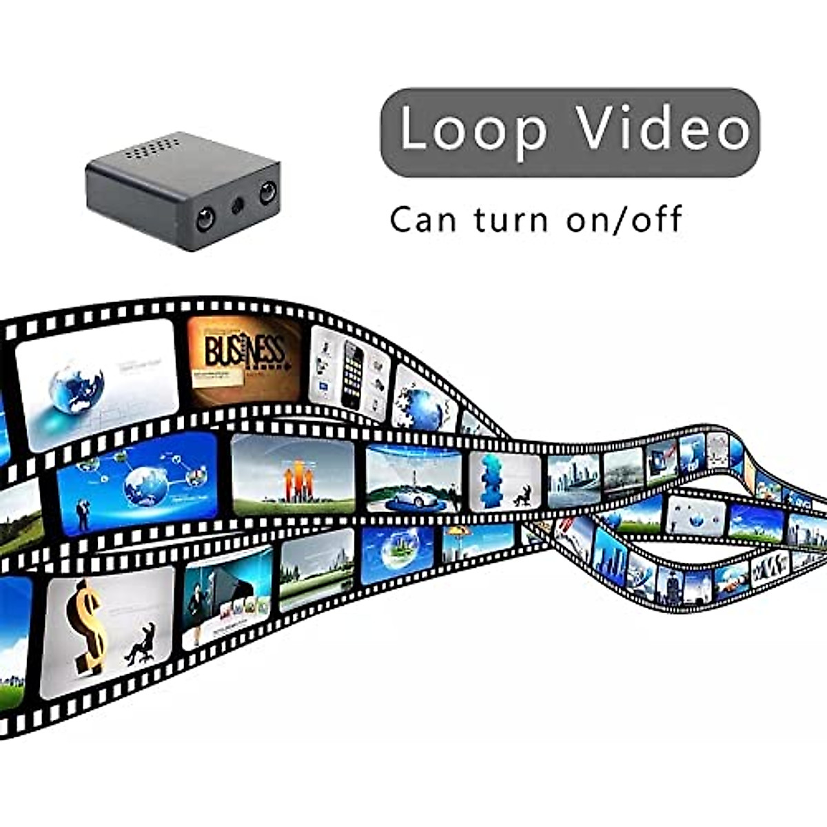 ZHOUCXZDA Dog WiFi Wireless Camera Indoor Outdoor Surveillance Pet Body Cameras Home Security System 1080P HD Smart Security Camera for Home Security/Baby Smart Camera