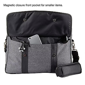 ECCRIS 17.3 in Laptop Bag Compatible with Alienware m18 R2, M17 R5 R4 R3, X17, X17 R2, Precision 17, XPS 17