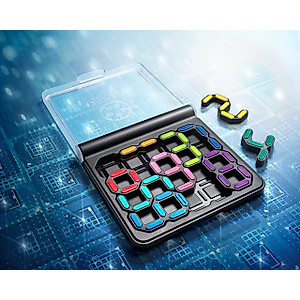 SmartGames IQ Digits Math Deduction Travel Game for Ages 7 - Adult with 120 Challenges