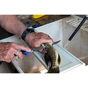 OUTDOOR EDGE Fillet Knife Set | ReelFlex Pak Features 3 Razor-Sharp Flexible Fillet Knives | 6", 7.5" & 9" German Stainless Blades, Non-Slip Handles, Sharpener & Hard Case | Fishing Gear & Equipment