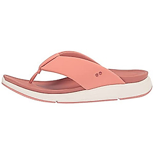Ryka Women's Timid Thong Sandal Clay Pink 8 W