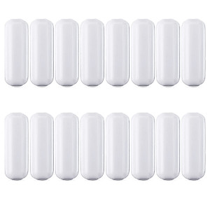 16 Pieces PTFE Magnetic Stirrer Mixer Stir Bar Laboratory Bar Stir Plate Magnet Stir Rod Magnetic (25 mm)