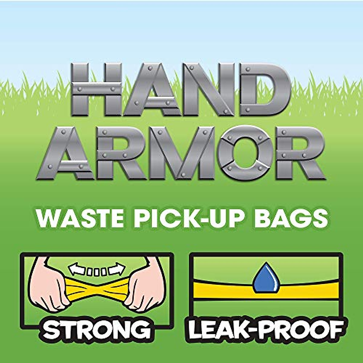 Bags on Board Dog Poop Bags | Extra Thick Waste Pickup Bags with Easy Tie Handles | Easy Dispensing Drawer Pack | 200 Count
