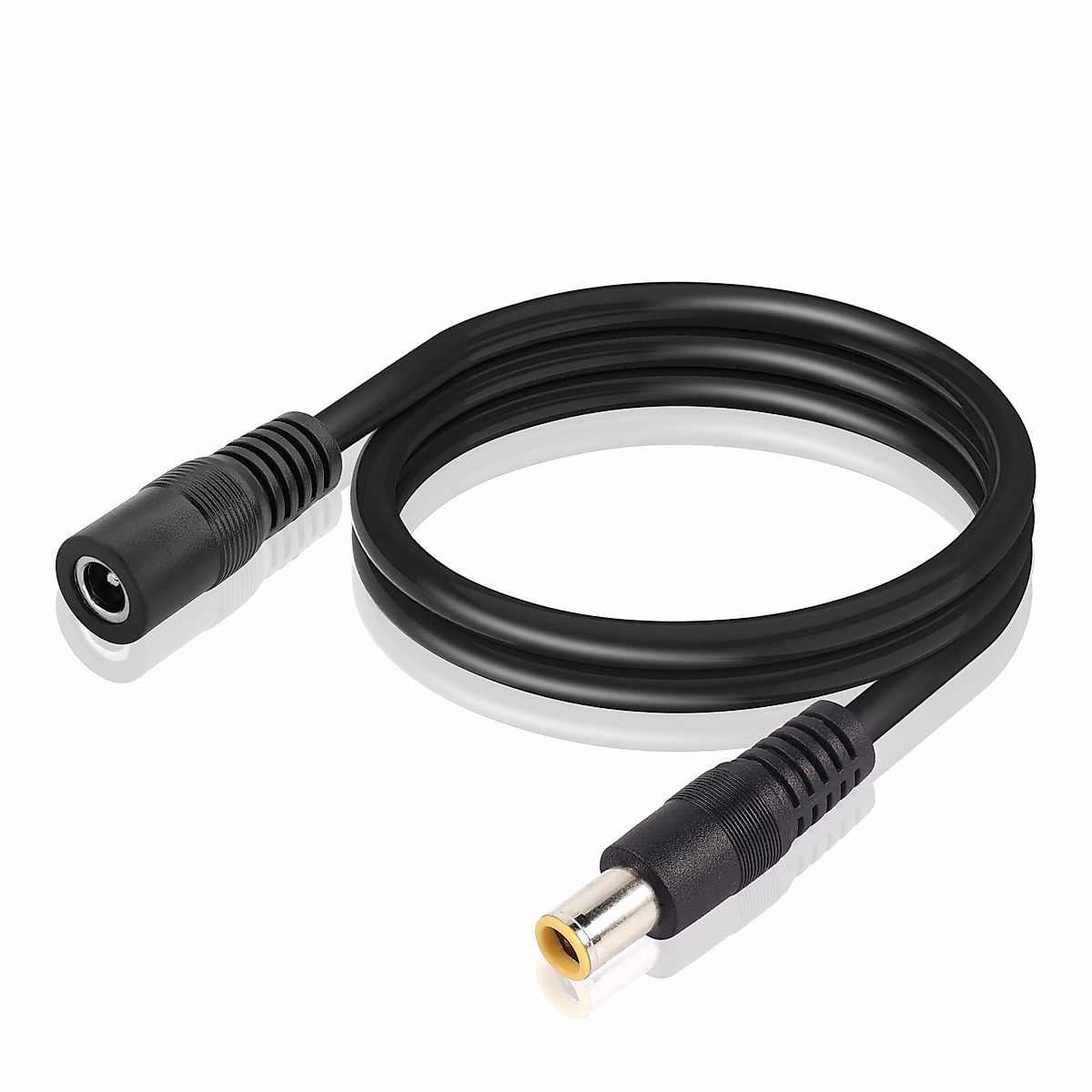 PNGKNYOCN DC 8mm to DC 5.5x2.1mm Extension Cable,14AWG DC 7909 Male to ...