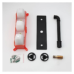 MIYANXI Matte Black Bathroom Faucet Wall Mounted Basin Sink Bathtub Industrial Unique Design Mixer Water Tap with Embedded Box,Kitchen Sink Faucet, WJ5501