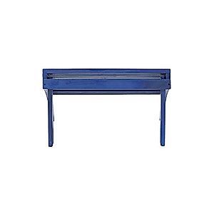 Linon Jayde Blue Adirondack Outdoor Ottoman