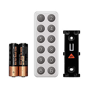 WYZE Completely Wireless Bluetooth Keypad That Allows You to Create, Share, and use Unique Codes to Unlock Lock, Sold Separately, Silver