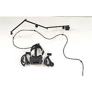 Premium Pro Version VR Walking Cable Management System Free Rotating Bracket - Improved Comfortability - Designed by VR Gamer for VR Gamer-Drill Required- Watch Install Guide First