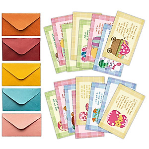 HEZNZXQ Easter Treasure Hunt Clues Game Cards, Bunny Scavenger Hunt Card Game(20 Cards with Envelopes), Indoor Ourdoor Party Games Supplies Activities for Adults (A03)
